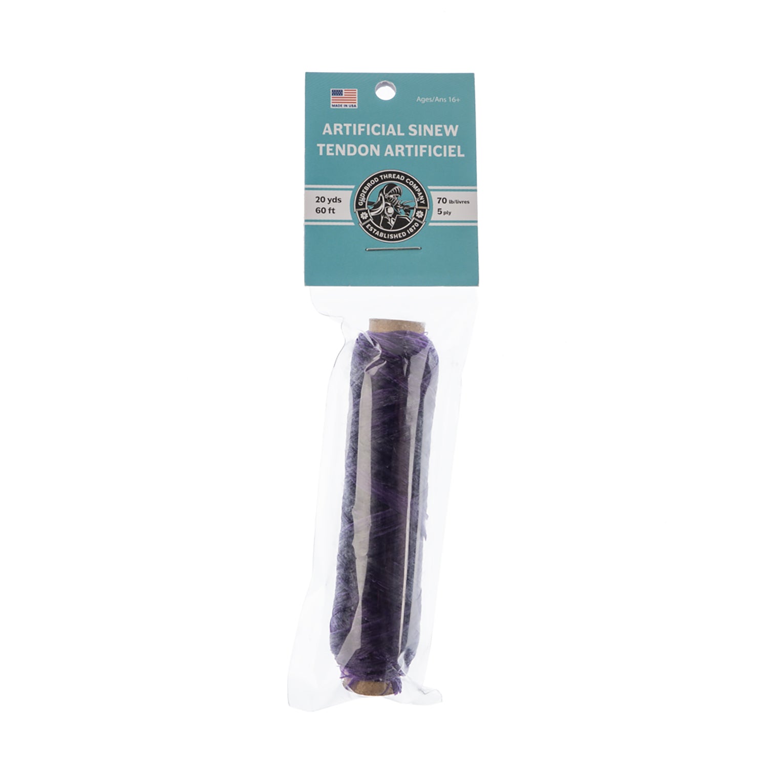 Artificial Sinew - Purple – gudebrodthread.com